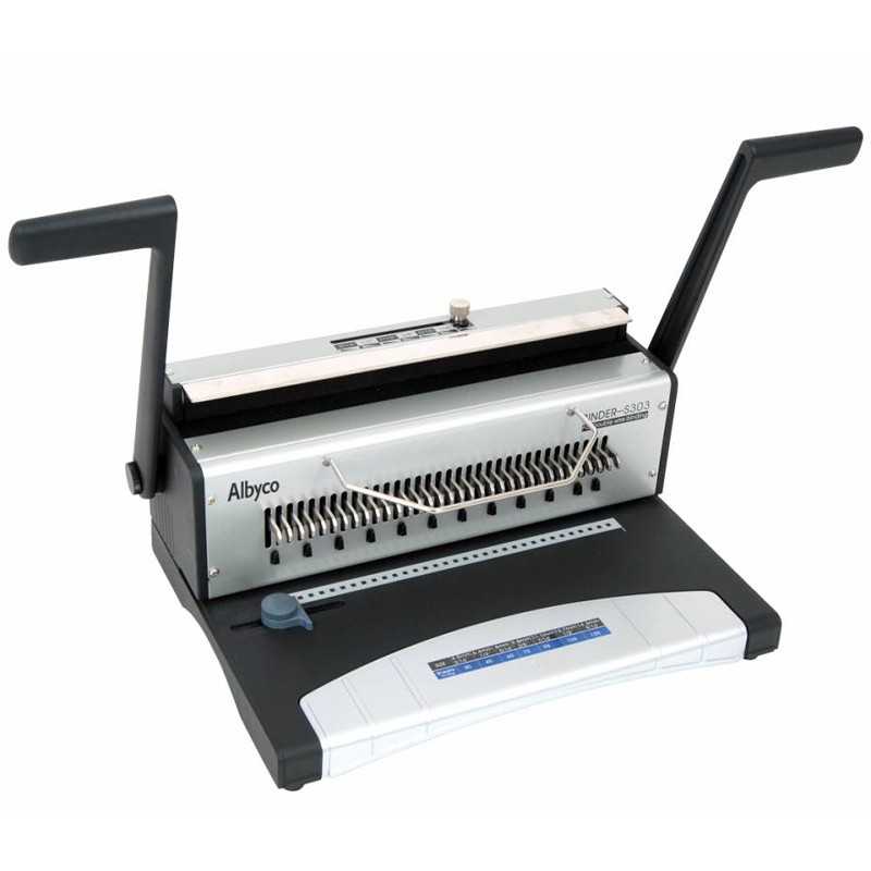 WireBind W33 | Relieur anneau métal 34 boucles 3:1' | Poinçons débrayables