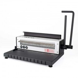 Relieuse pour Reliure métal - Perforelieuse peignes anneau métallique ...